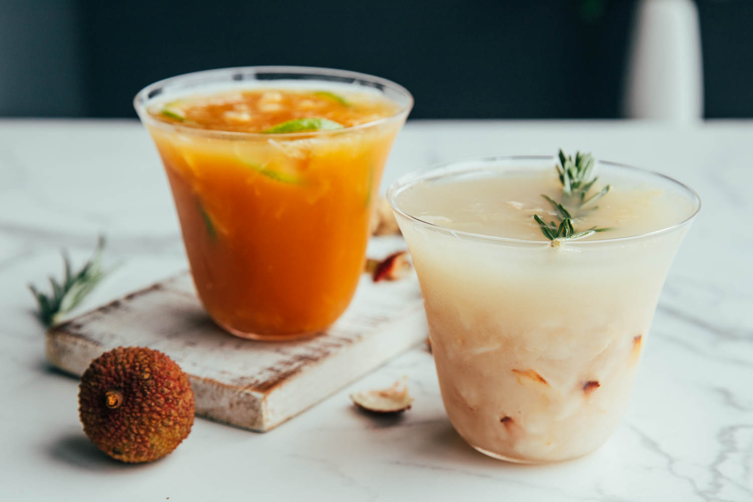 Iced Lychee Tea - Green Tea and Red tea - Oh Sweet Cups