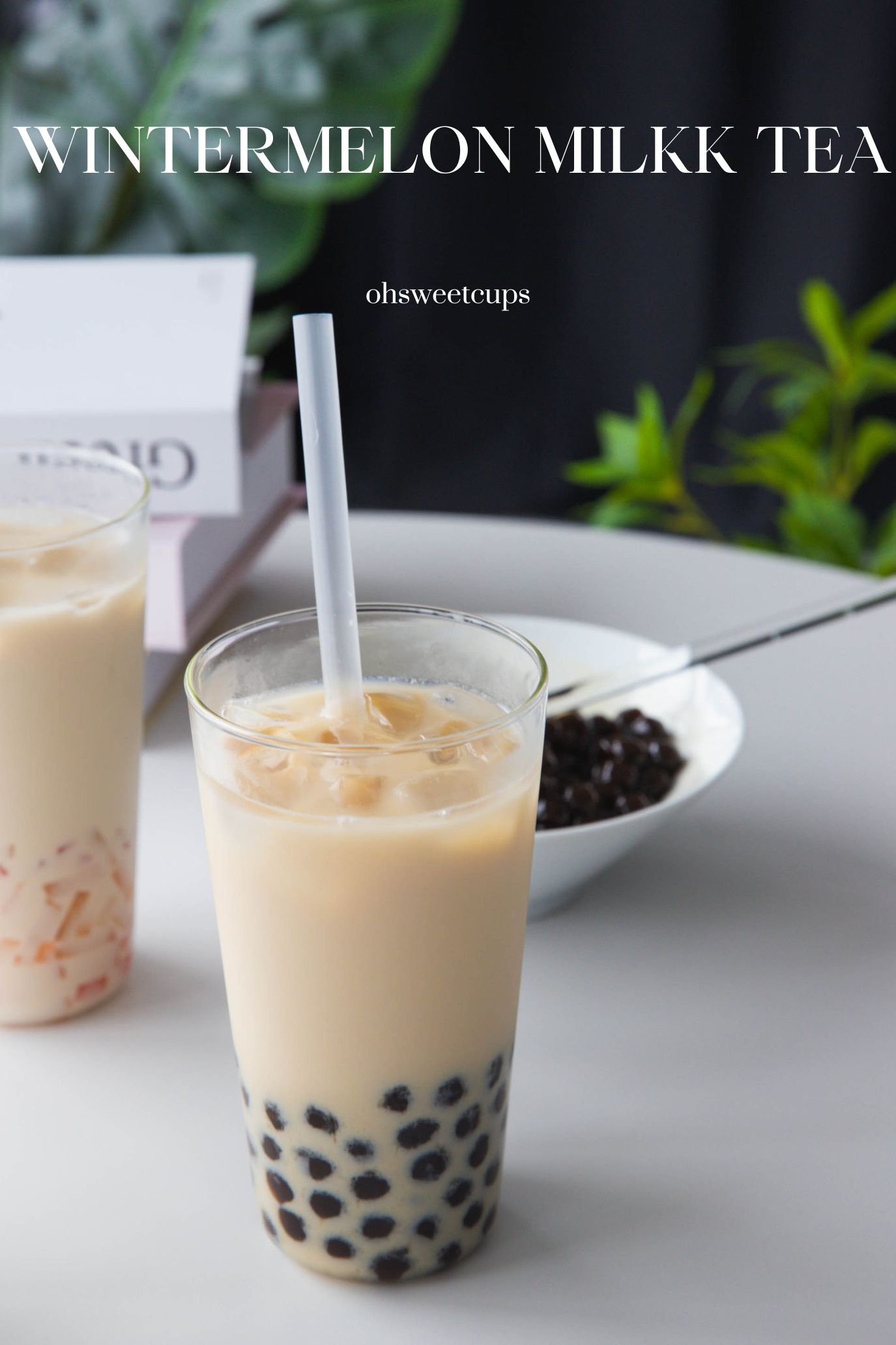 Winter Melon Milk Tea- A Unique Milk Tea Option - Oh Sweet Cups