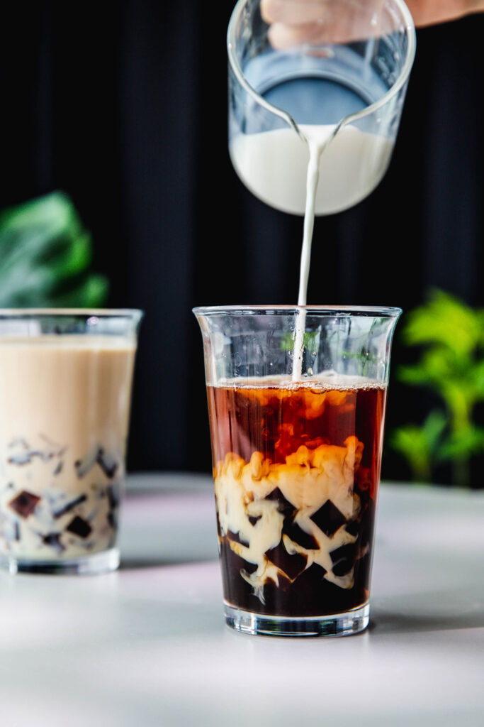 Coffee Jelly Milk Tea - Coffee Jelly Boba - Oh Sweet Cups