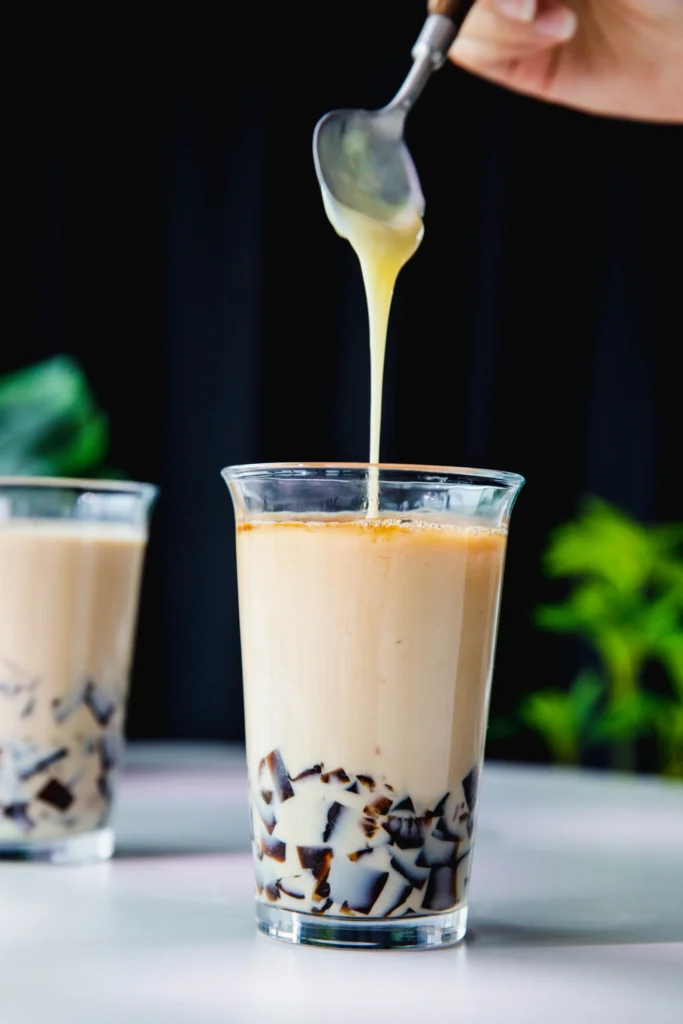 Coffee Jelly Milk Tea - ohsweetcups
